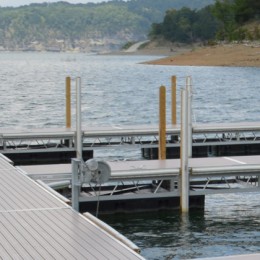 C Profile Dock Edging does not crack or discolor. These bumpers stay