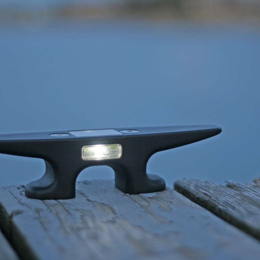Rectangle Solar Dock Post Lights - MC Docks