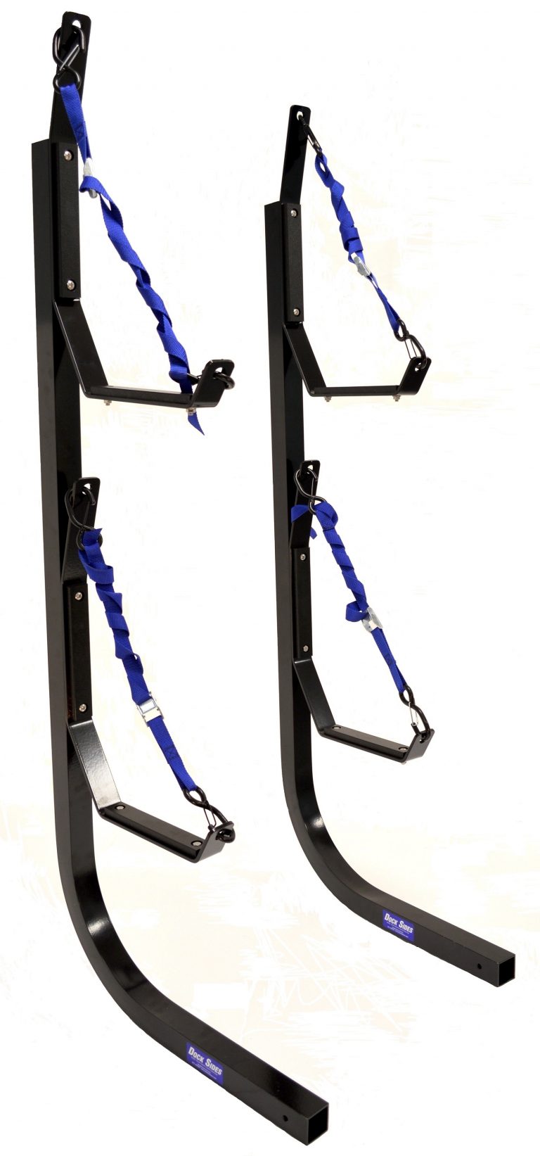 Dock Sides Vertical Kayak Rack for storing your kayak next to your dock.