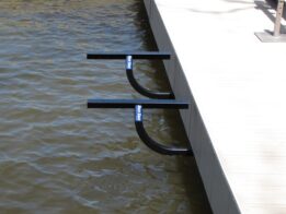 Dock Box Storage Mount providing a platform for your outdoor storage box.